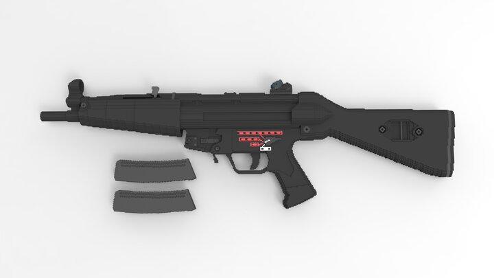 [MW]HK MP5 Minecraft Map