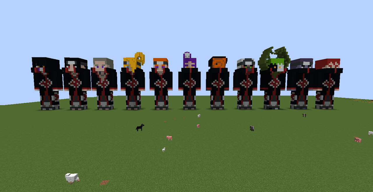 Naruto Akatsuki Map Minecraft Map