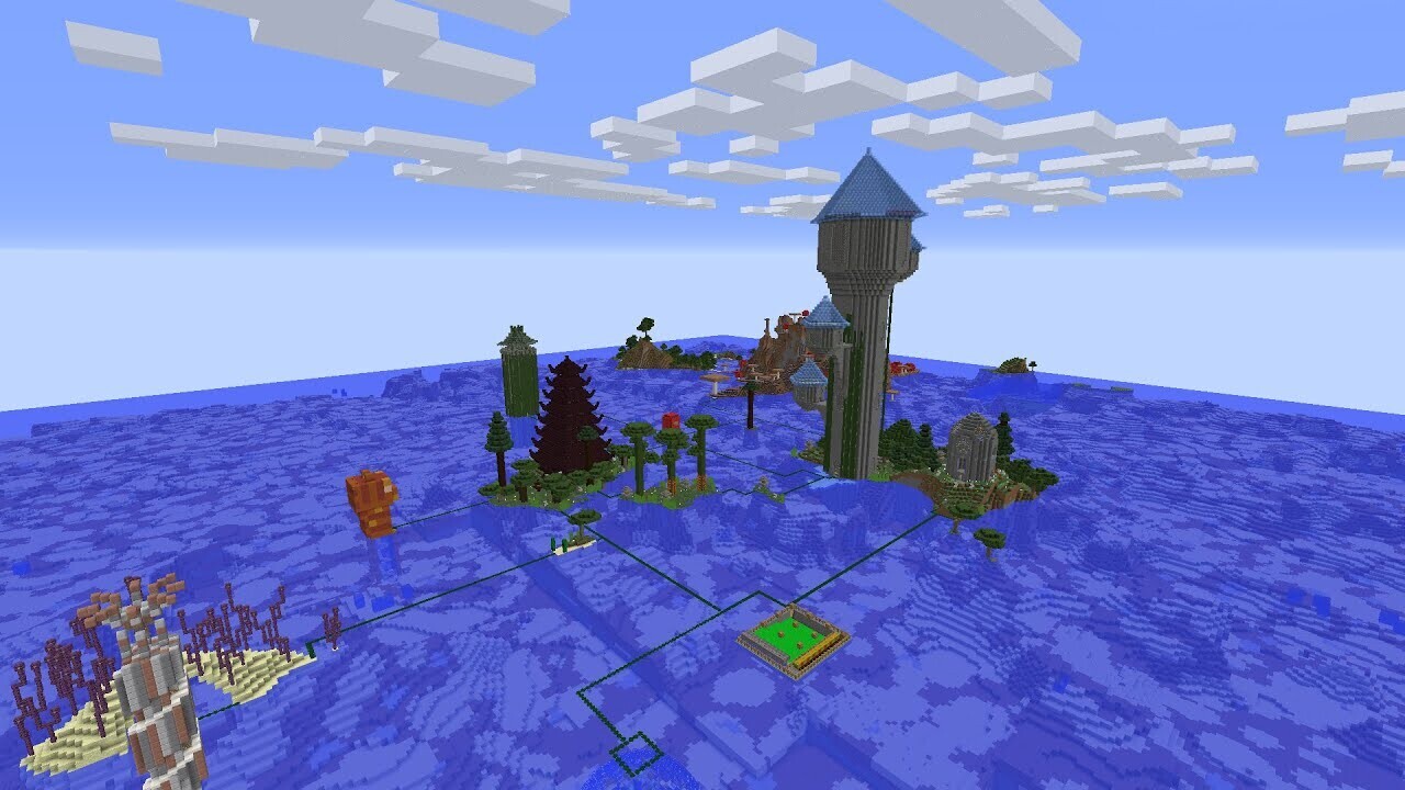 Crystal Islands by Offtopia Minecraft Map