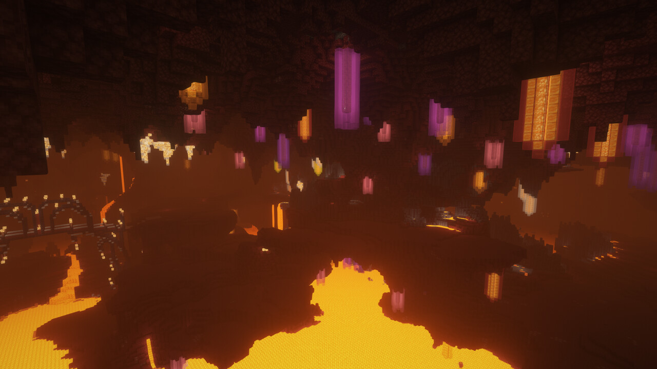 Funtazer's Minecraft Giant Nether Cave Giveaway Minecraft Map