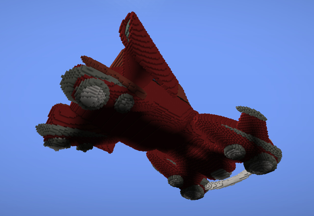 1950s hover car Minecraft Map