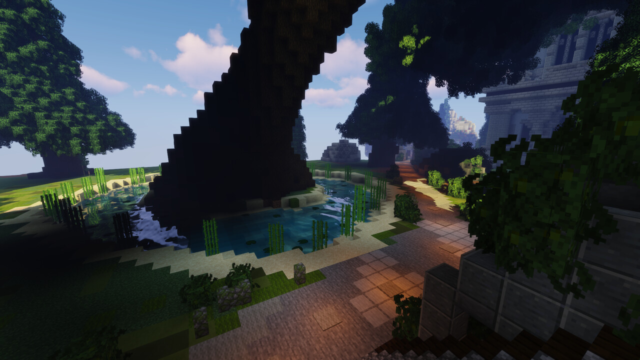 Sky Hub Spawn | Castle | Towers | 300x300 | beautiful spawn point ...