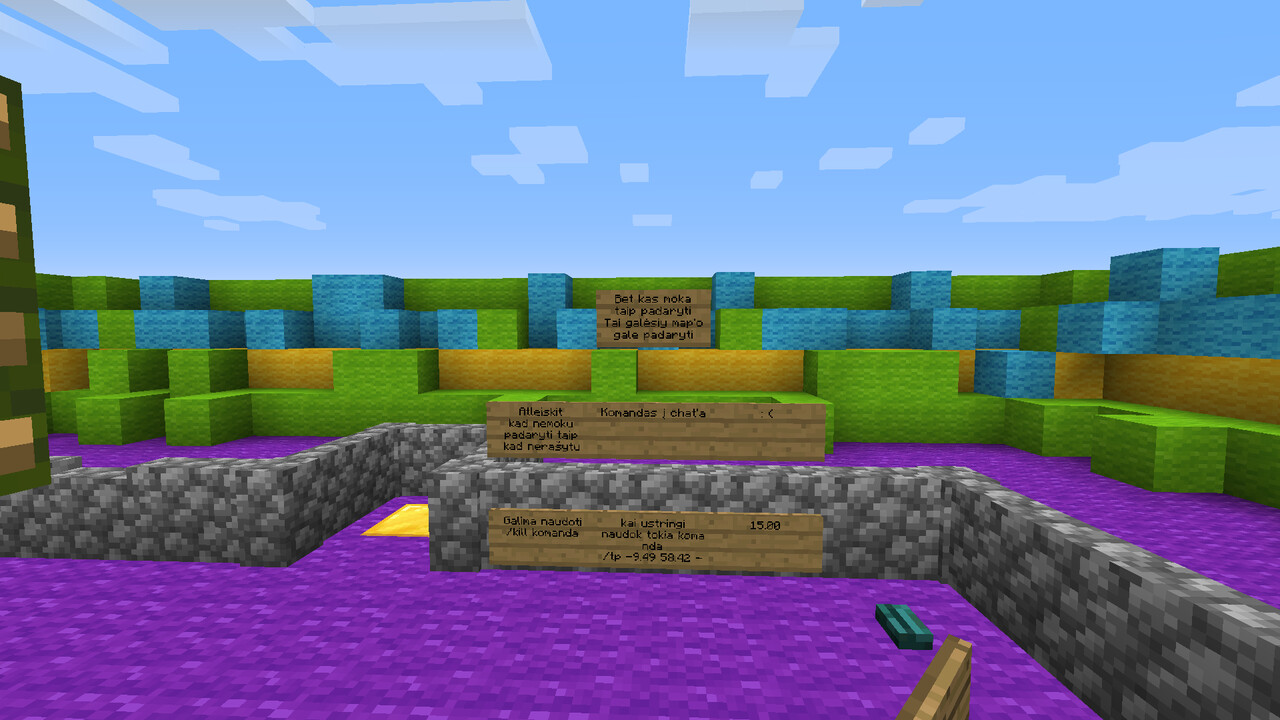 Unfair colors New version Minecraft Map
