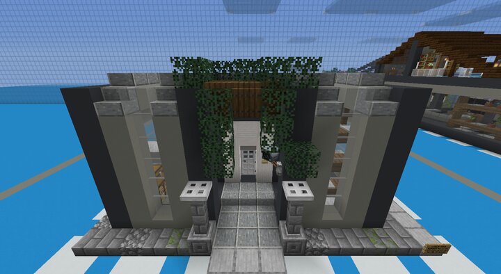 Concrete building [Procedural Metropolis] Minecraft Map