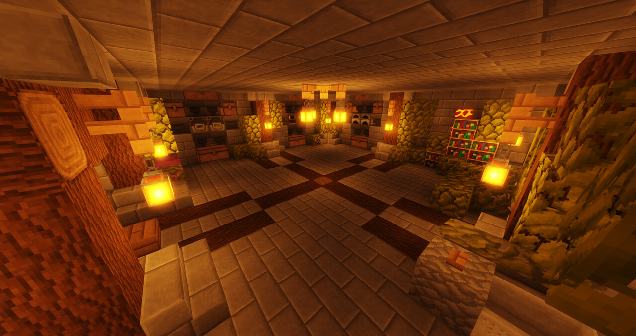 Survival base Minecraft Map