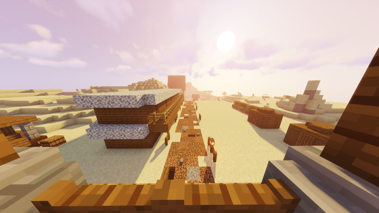 Meh wild west Minecraft Map