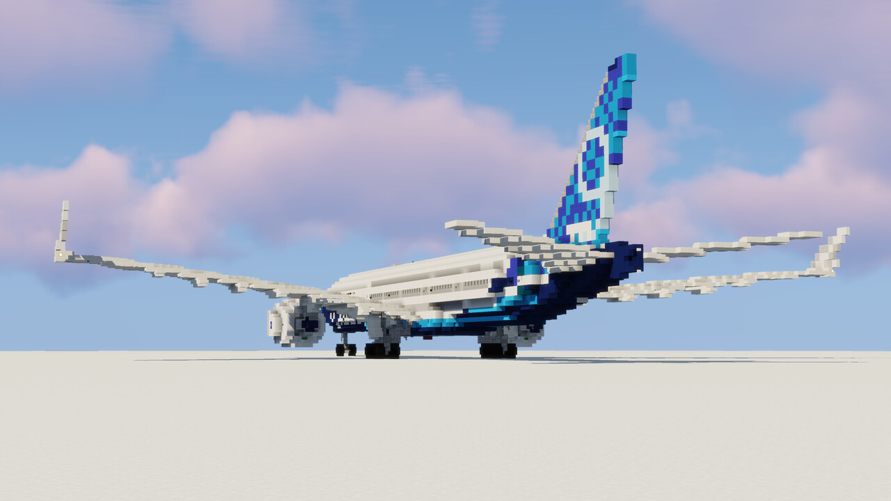 Boeing 777-9 Minecraft Map