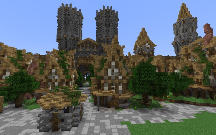 Medieval City Isenfel Minecraft Map