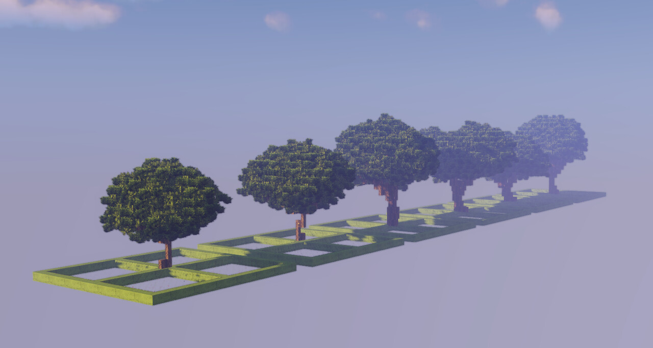 White Oak Tree Pack - Summer Version Minecraft Map