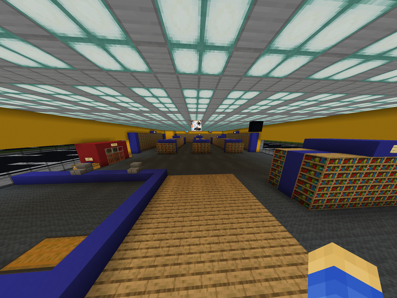 The OG Blockbuster Video Store Minecraft Map