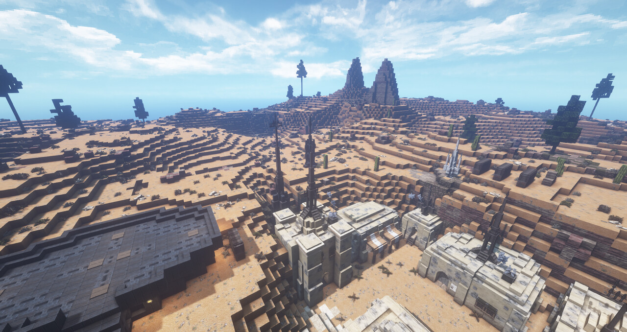 Polperro - A Star Wars town [Conquest Reforged] Minecraft Map