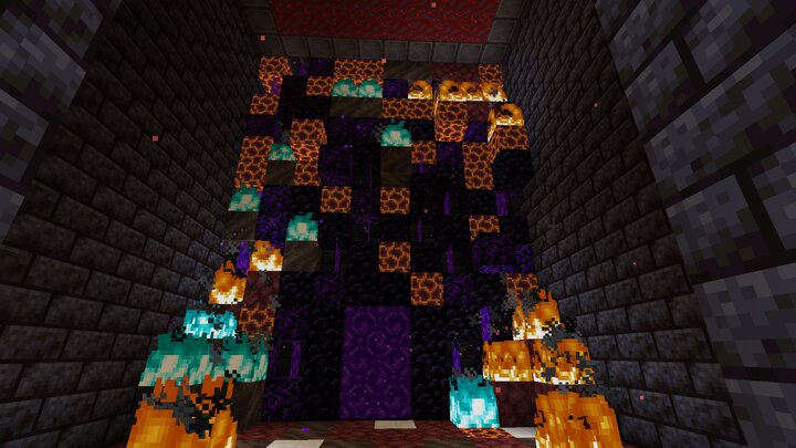 Nether hub Minecraft Map