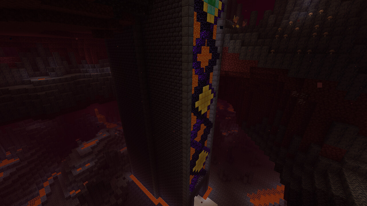 Nether hub Minecraft Map