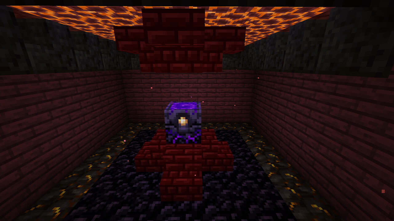 Nether hub Minecraft Map