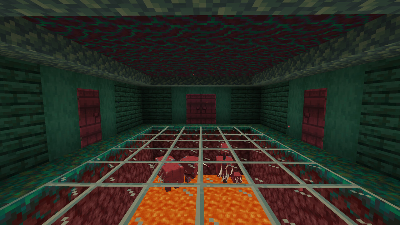 Nether hub Minecraft Map