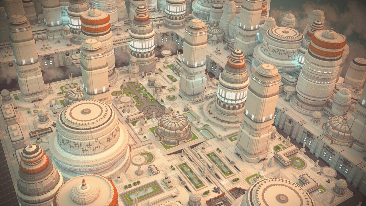 Bespin Cloud City StarWars Minecraft Map