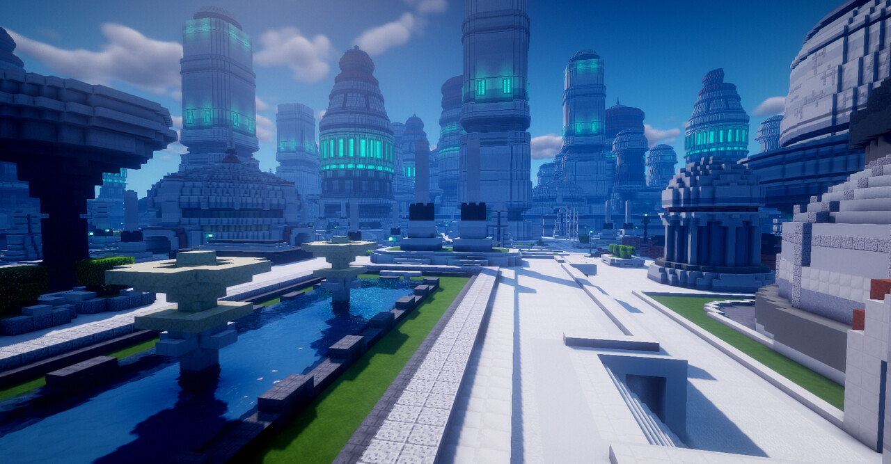 Bespin Cloud City StarWars Minecraft Map