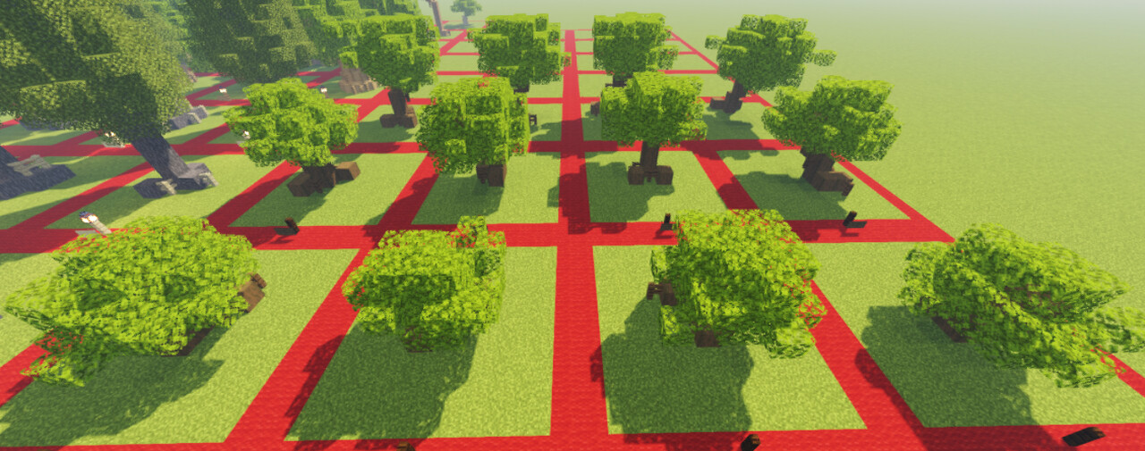 Mediterranean Tree Pack - [] 44 TREES [] Minecraft Map