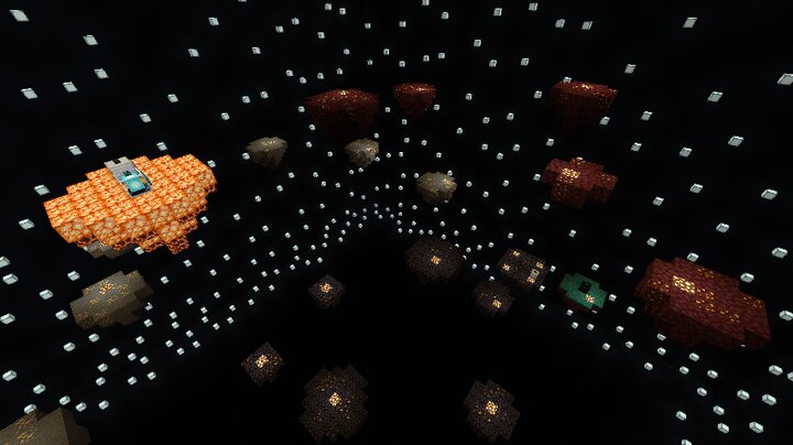 Into the Stars (1.16.3 Parkour Map) Minecraft Map