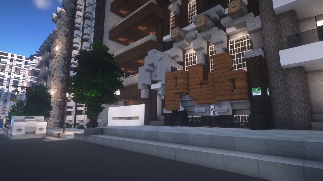 Minecraft | Pub/Bar interior design Minecraft Map