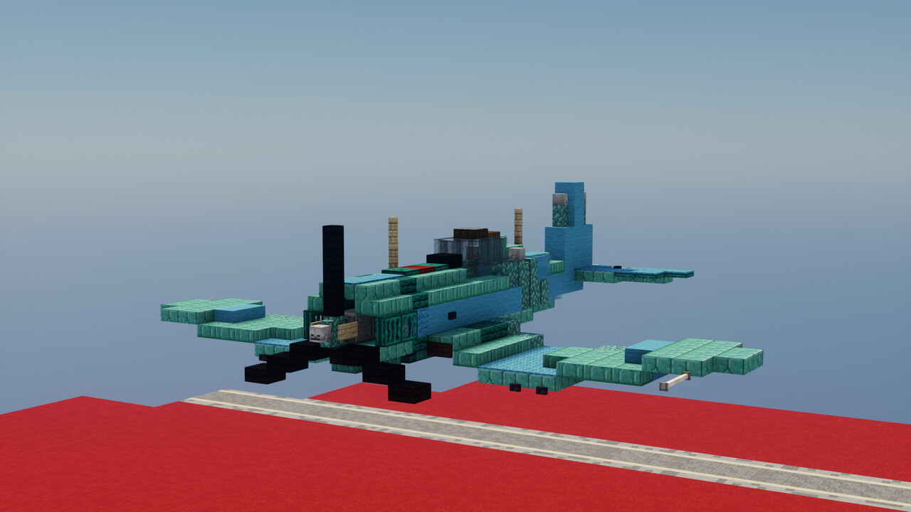 F4U-1A corsair Minecraft Map