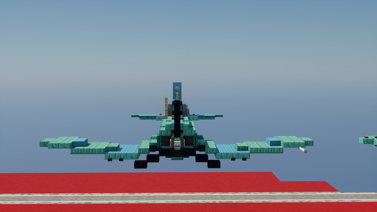 F4U-1A corsair Minecraft Map