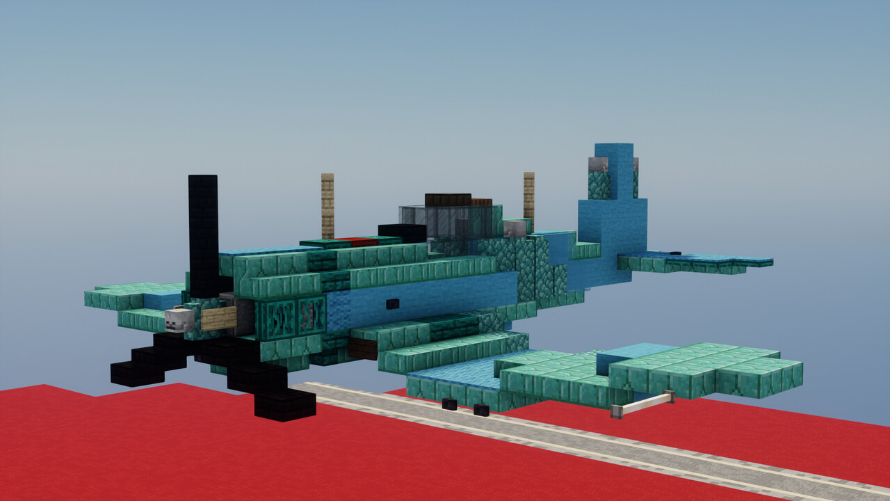 F4U-1A corsair Minecraft Map