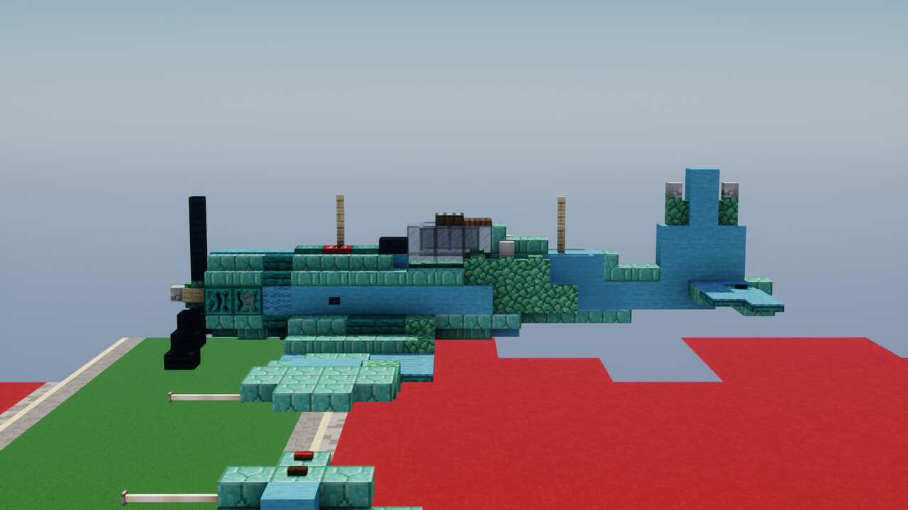 F4U-1A corsair Minecraft Map