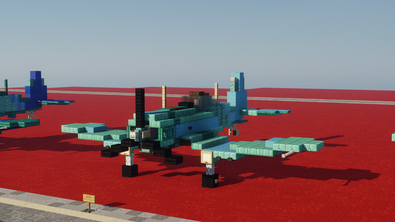F4U-1A corsair Minecraft Map