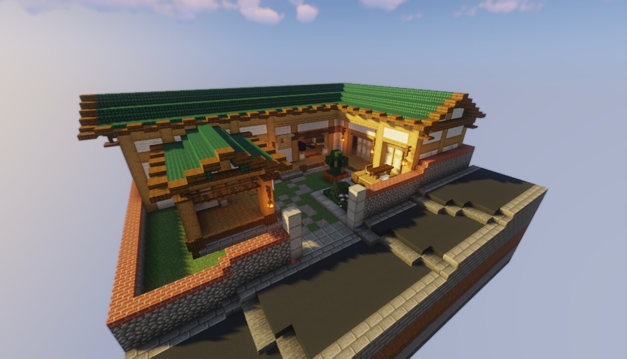 Traditional Hanok Minecraft Map