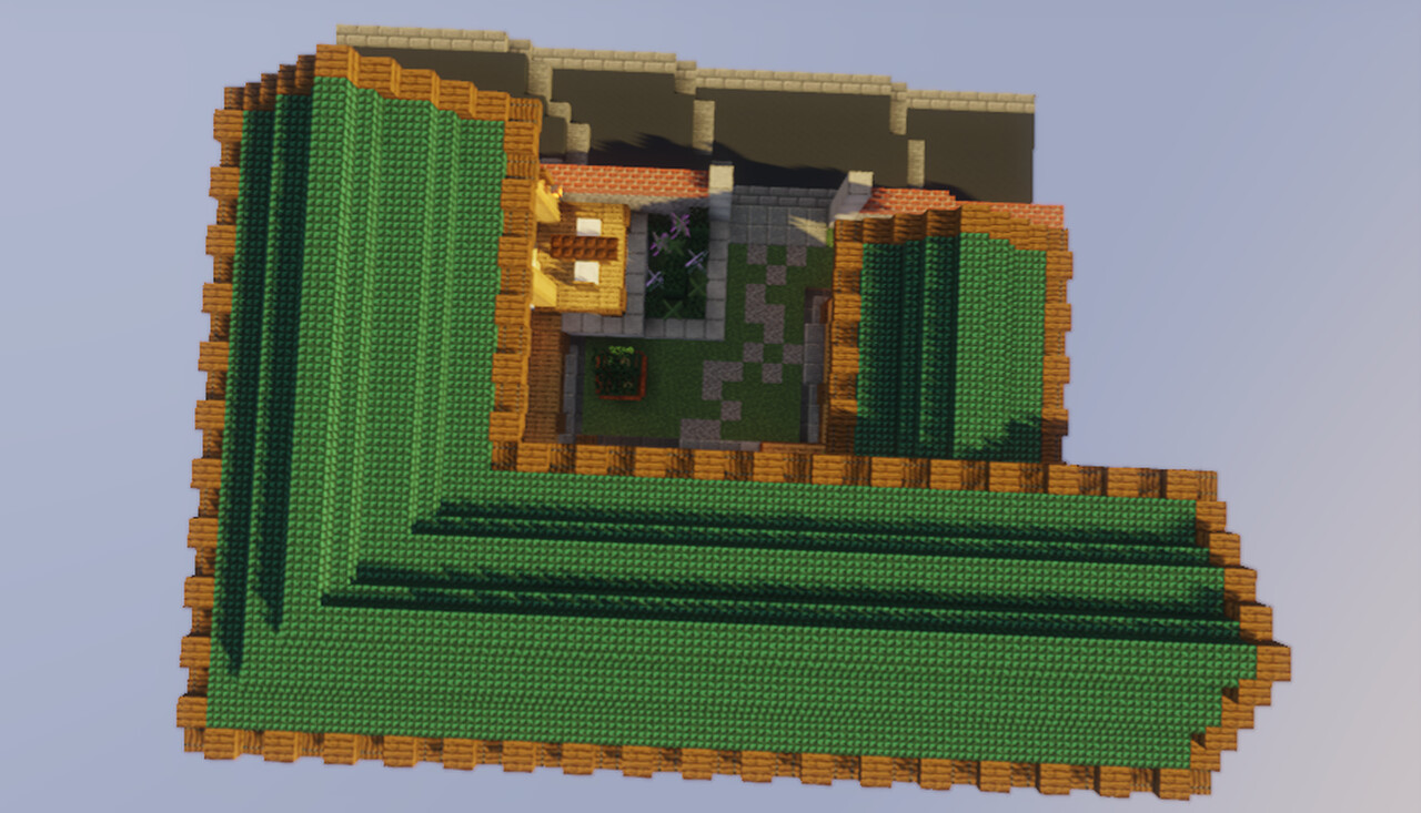 Traditional Hanok Minecraft Map