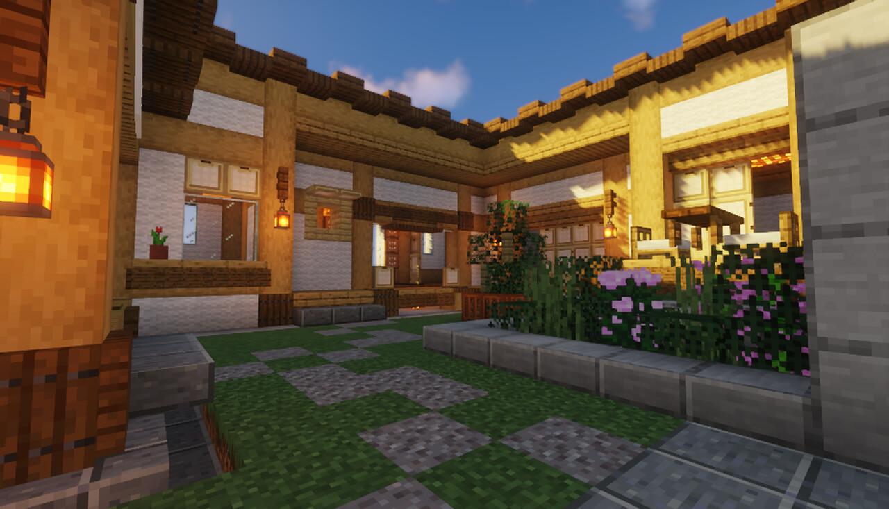 Traditional Hanok Minecraft Map