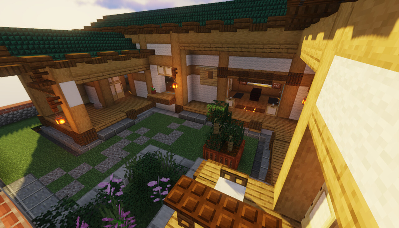 Traditional Hanok Minecraft Map