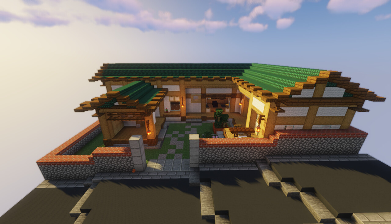Traditional Hanok Minecraft Map