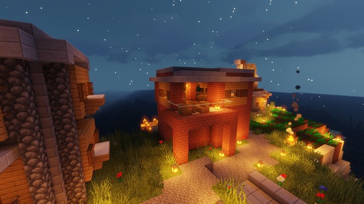 Calm Island Houses Minecraft Map