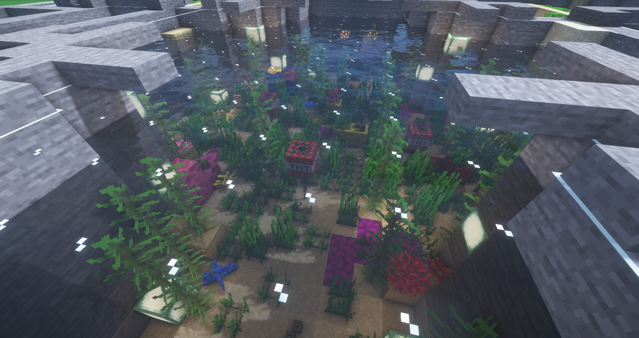 Underground Base 2 Minecraft Map