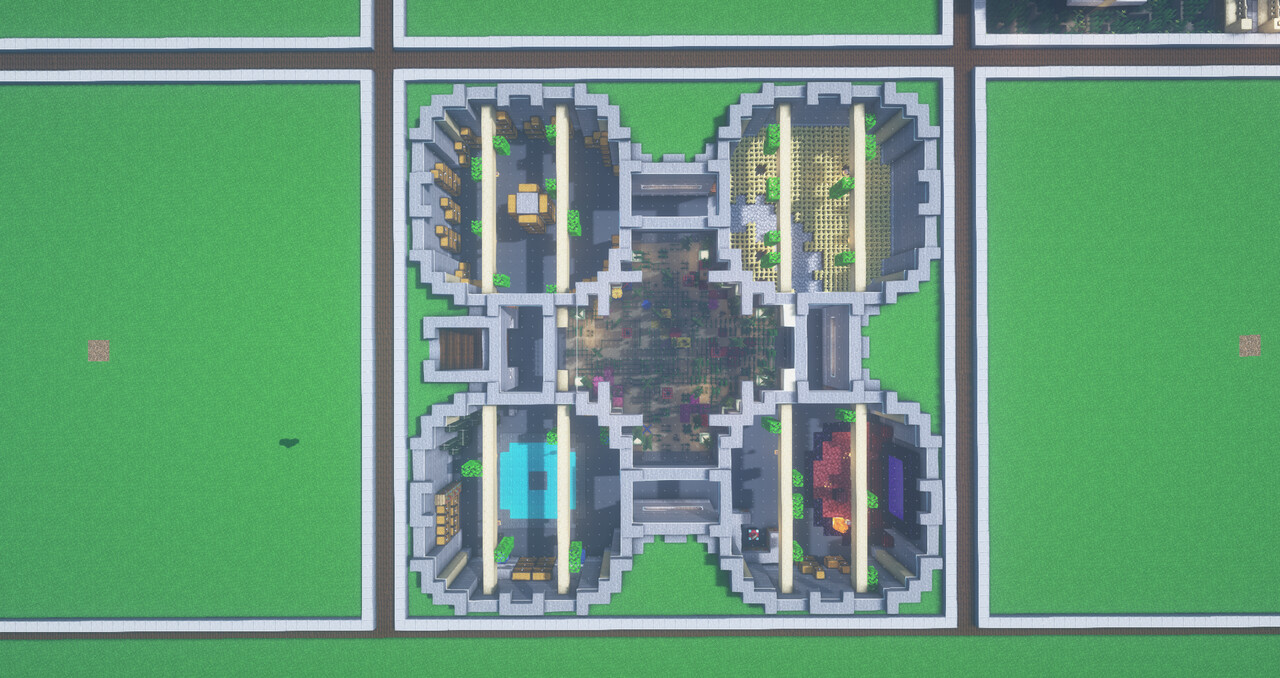 Underground Base 2 Minecraft Map