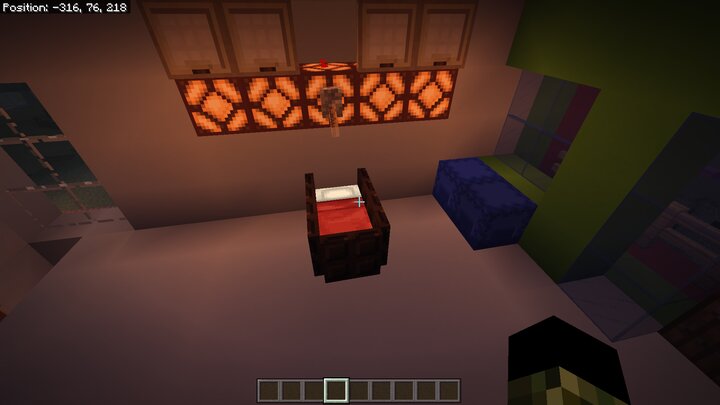 Steve's place with his mini-farm {in development} Minecraft Map