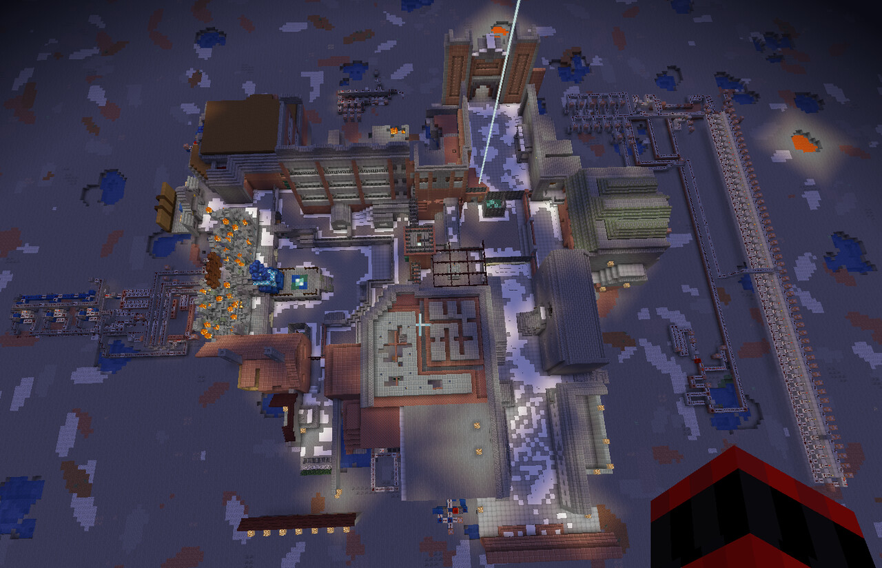 Fully Working The Giant (Der Riese) COD Zombies Map! Minecraft Map
