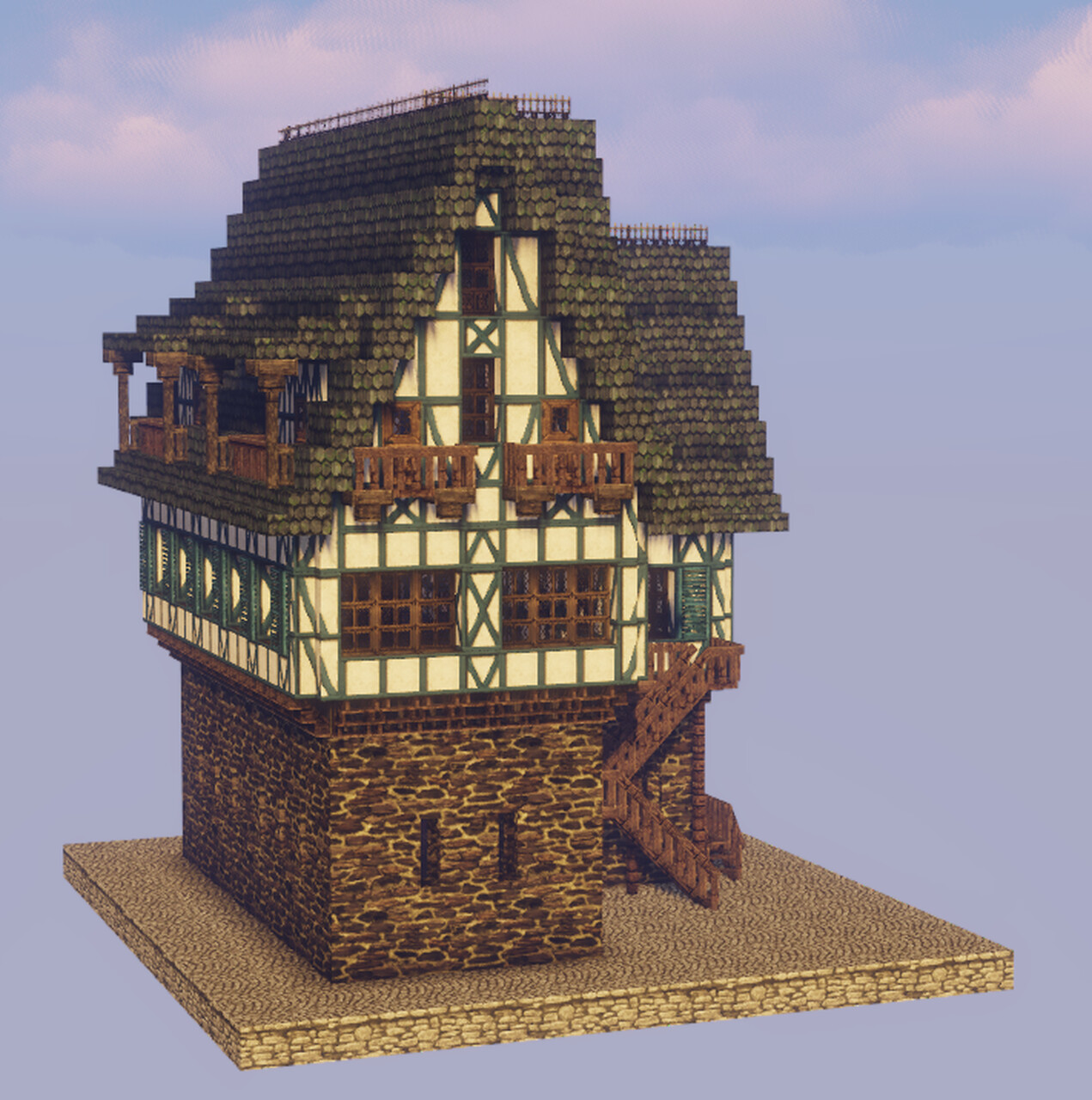 Victorian Era Tudor House #3 Minecraft Map