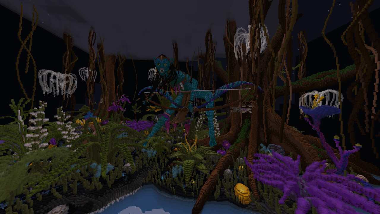 Avatar - Neytiri (Pandora) Minecraft Map