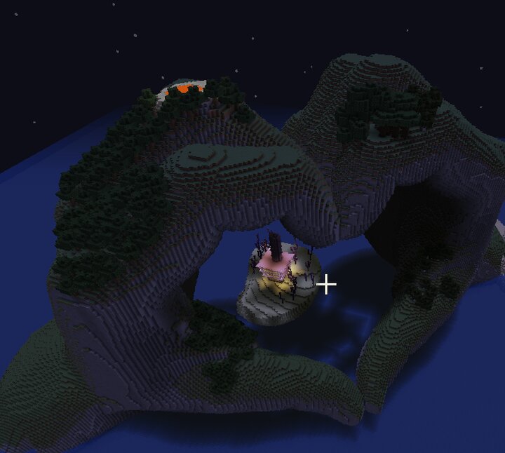 Hand Landscape (Handscape?) Minecraft Map