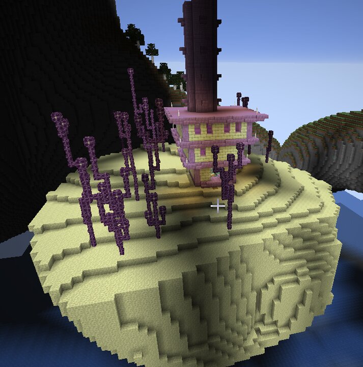 Hand Landscape (Handscape?) Minecraft Map