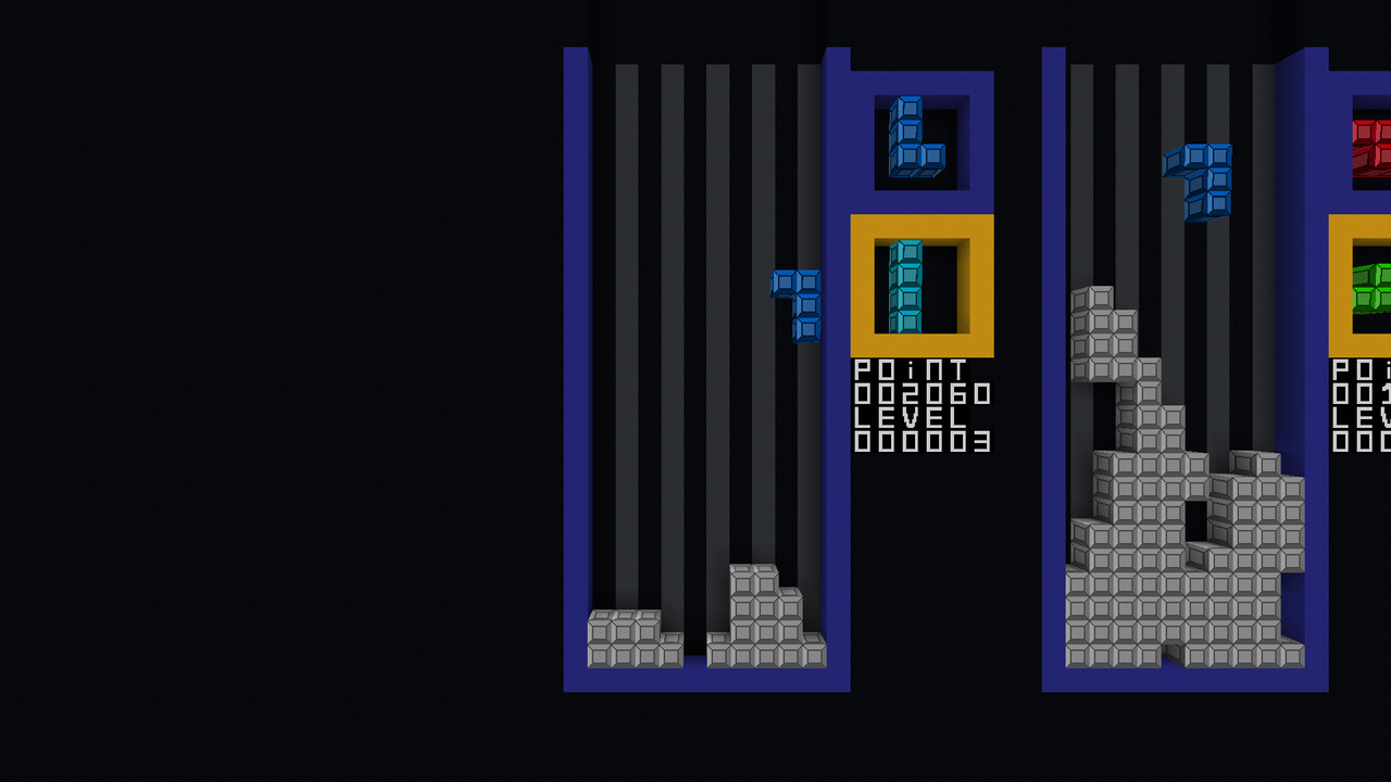 Tetris 64 Minecraft Map