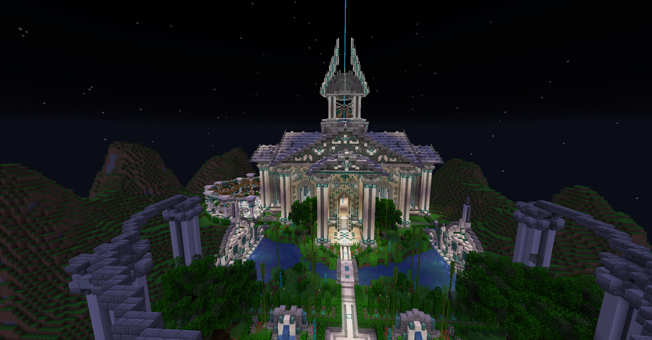 Greek Fantasy Spawn Minecraft Map