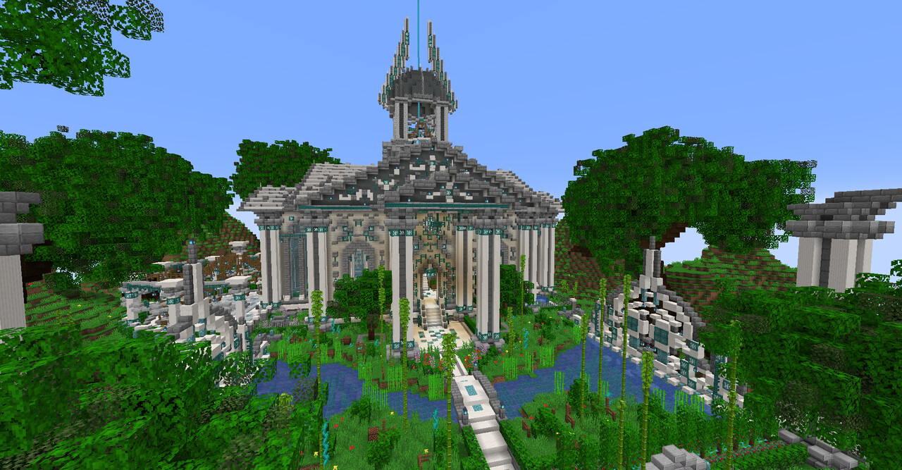 Greek Fantasy Spawn Minecraft Map