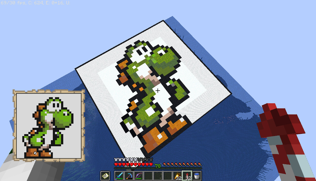 Yoshi Mapart Minecraft Map