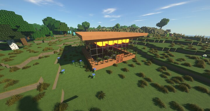 Cannabis plantation Minecraft Map