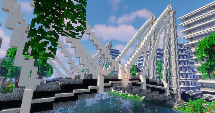 MODERN BRIDGE Minecraft Map