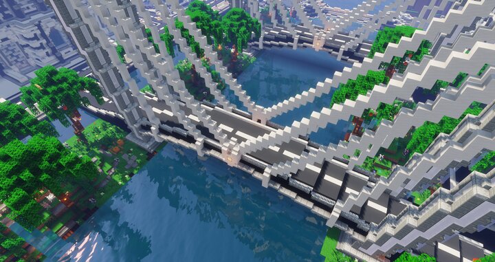 MODERN BRIDGE Minecraft Map